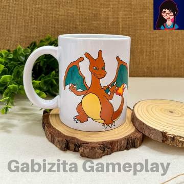 Caneca Charizard Personalizada | Sua Rifa Digital