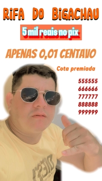 Rifa do Bigachau 5 mil pix | Sua Rifa Digital