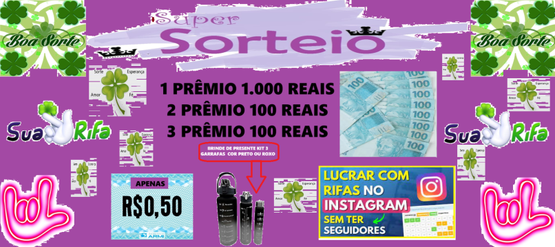 Sorteio_PSBK | Sua Rifa Digital