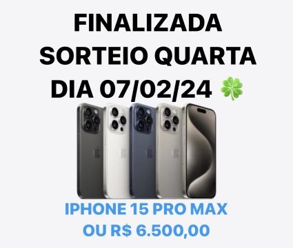 iPhone 15 pro max x | Sua Rifa Digital