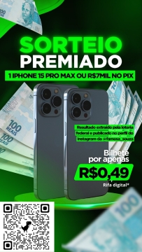 iPhone 15 Pró Max 256 | Sua Rifa Digital